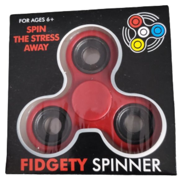 Toys | New Red Fidgety Fidget Spinner 1 Available | Poshmark